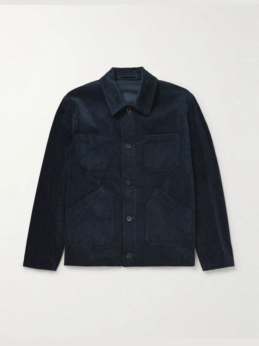 Organic cotton-corduroy chore jacket – Collagerie