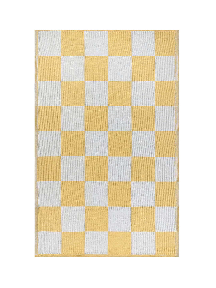 Furn checkerboard indoor outdoor rug – Collagerie