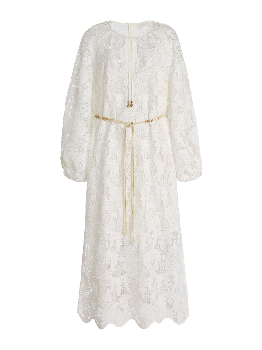 Coco lace midi dress – Collagerie