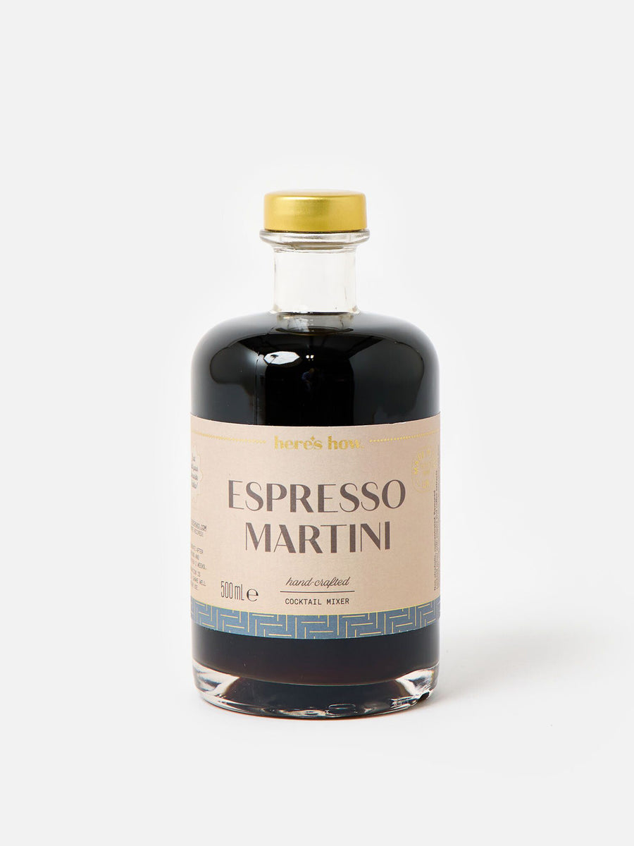 Here's how espresso martini cocktail mixer – Collagerie