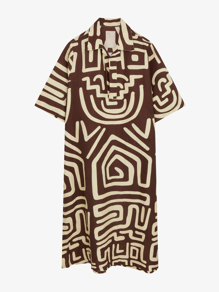 Hara linen dress – Collagerie