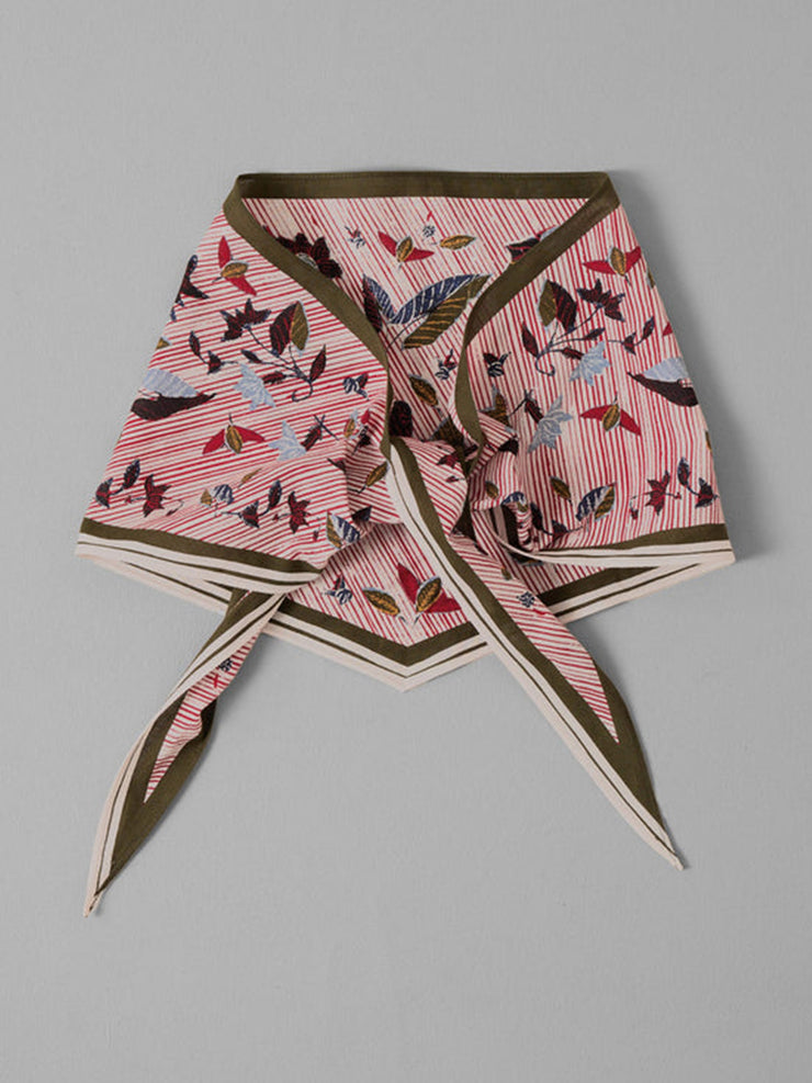 Floating print cotton bandana – Collagerie