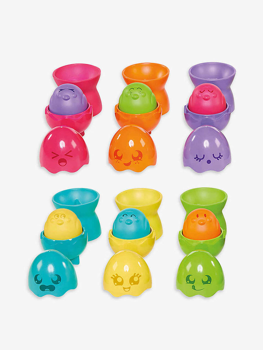 Plastic egg stackers – Collagerie